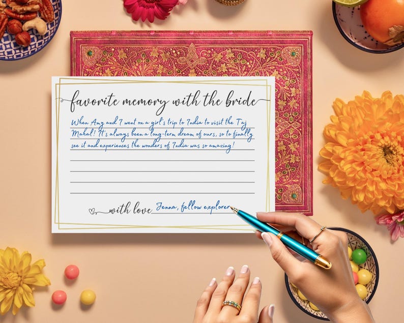 Polaroid Guest Book Activity for Bridal Shower, Favorite Memory Bride ...