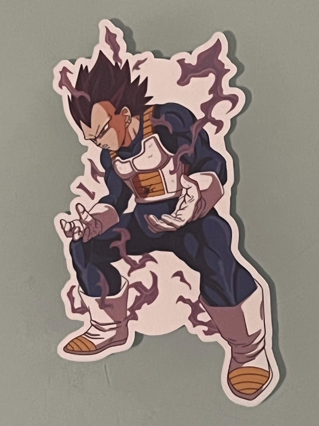 Ultra Ego Vegeta Sticker - Etsy
