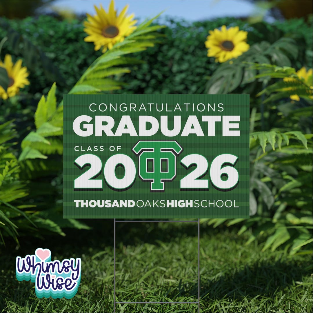 Thousand Oaks High School (TOHS) Class of 2026 - 12th Grade Graduation ...