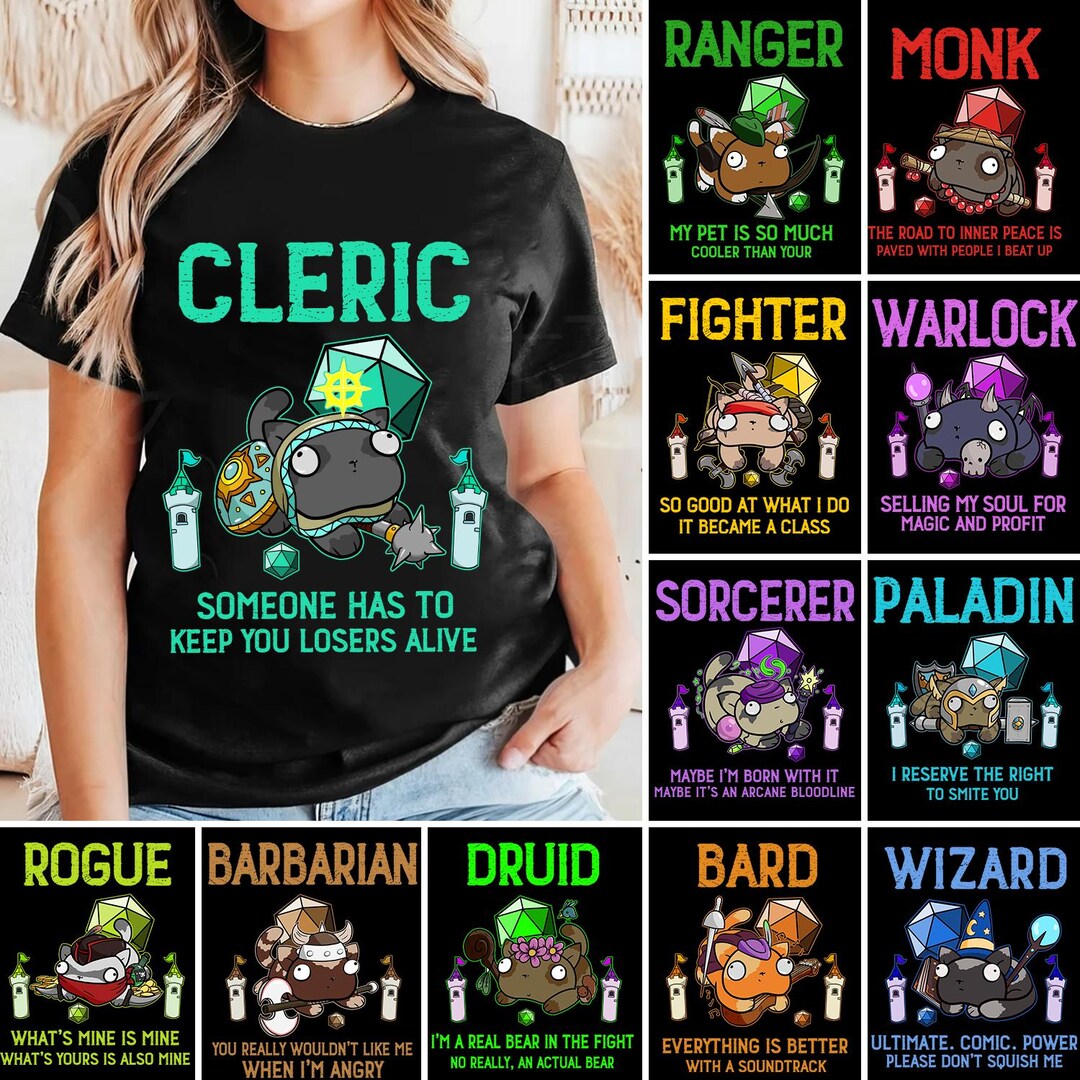 Funny DND Shirt, Trendy Dice Shirt, Tabletop Gaming Tee, Fantasy Gaming ...