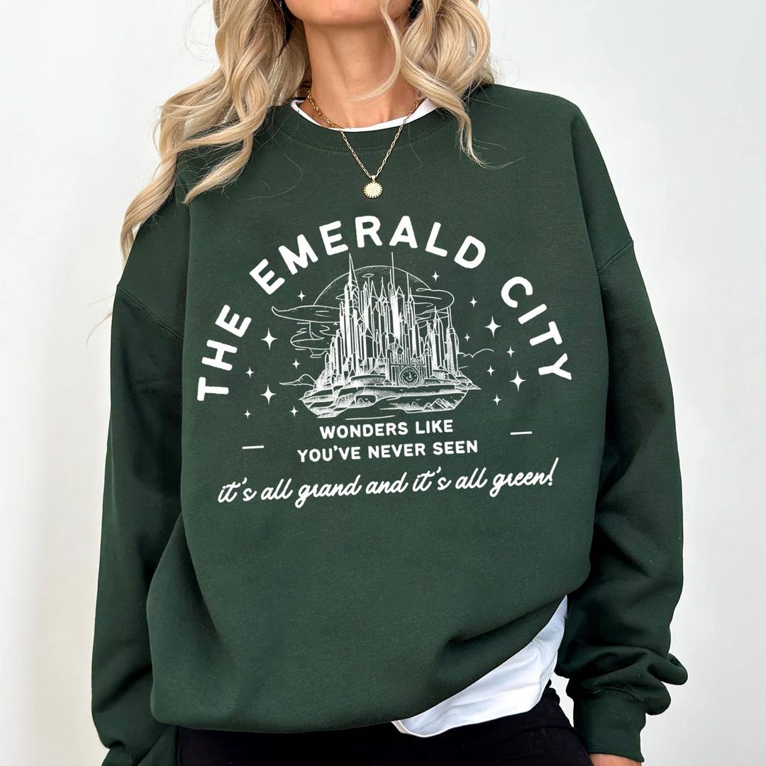 Emerald City Shirt, Wicked Musical Movie, Wicked Movie Merch, Elphaba ...