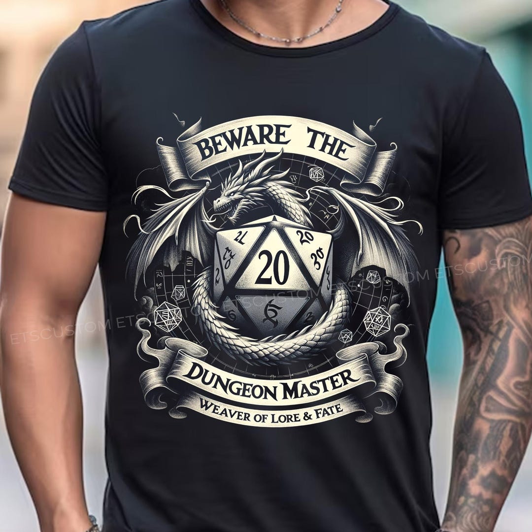 DM Shirt, DM Shirt, Dm Gift, Dnd Shirt Dm, Dnd Gift for Dmaster, Game ...
