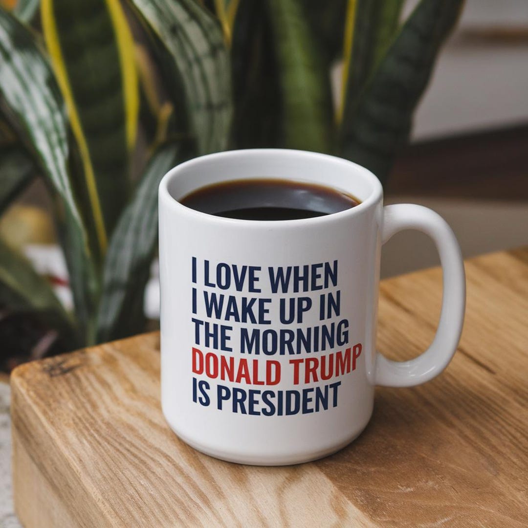 Trump Mug, Funny Trump Mug, Trump Merch, Funny Political Mug, Gift for ...