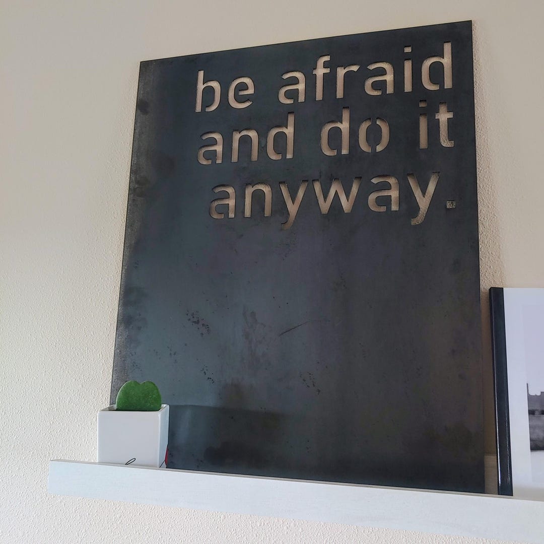 Small Custom Metal Signs | Inspirational Wall Decor | Metal Wall Art ...