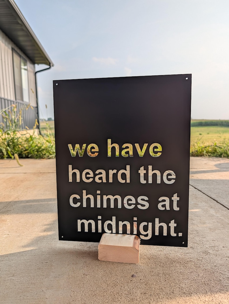 Custom Modern Metal Signs for Home | Inspirational Quote Wall Decor ...