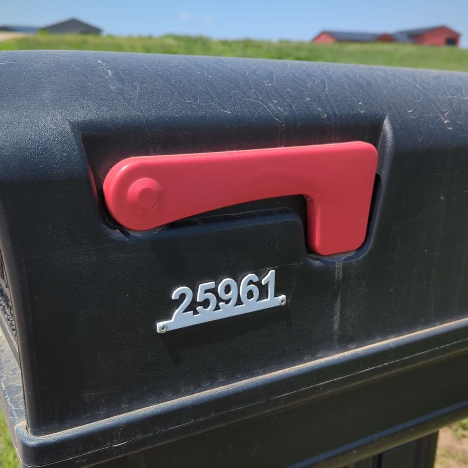 Mailbox House Number Address Sign | Address Plaque | Housewarming Gift ...