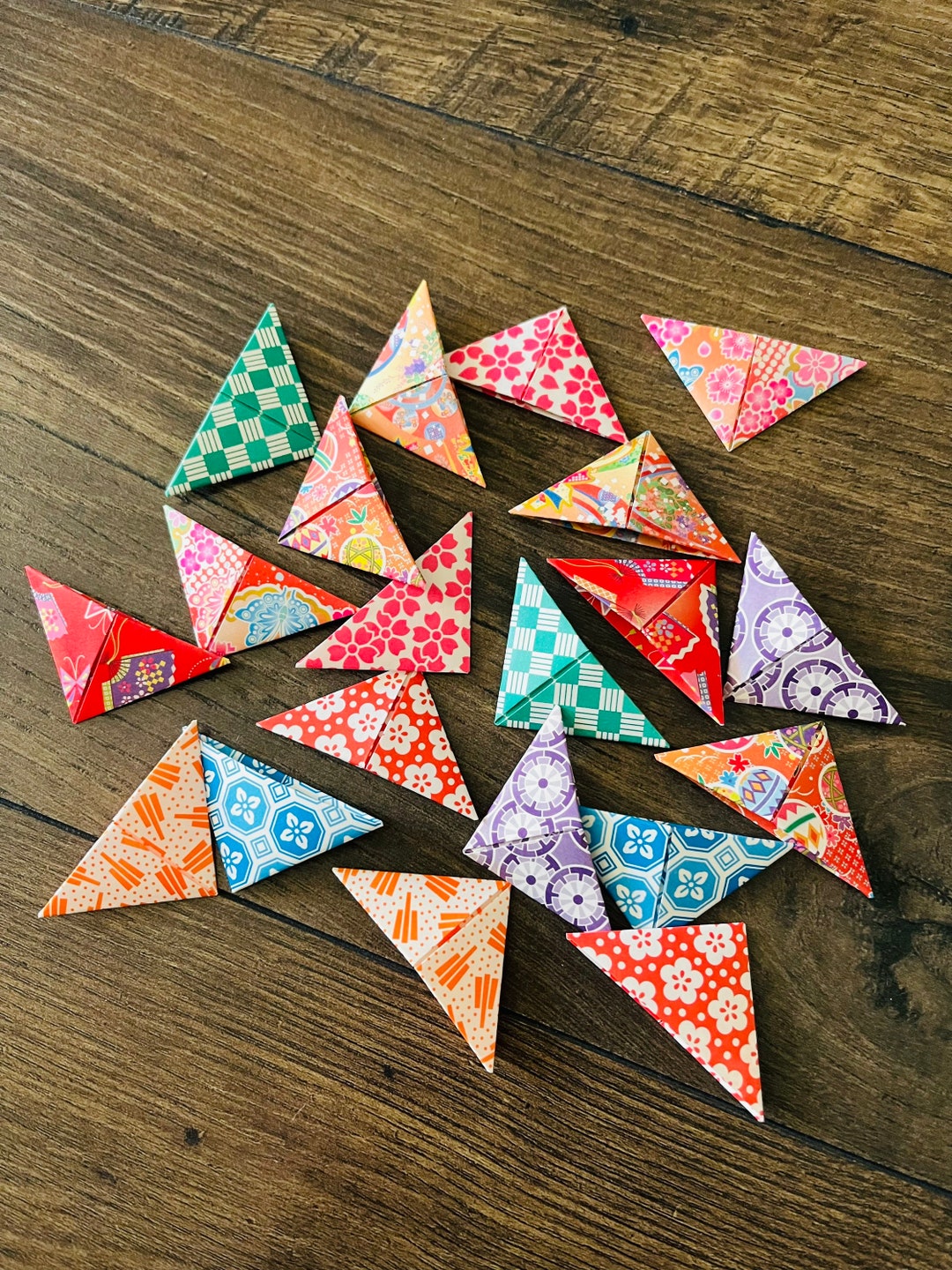 Set of 20 Origami Paper Bookmark Corners, Corner Bookmarks, Little ...