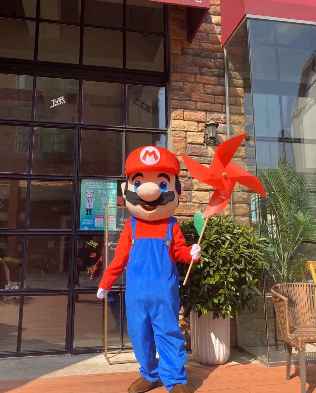 Super Mario Mascot Costume Perfect for Events and Parties , Halloween ...