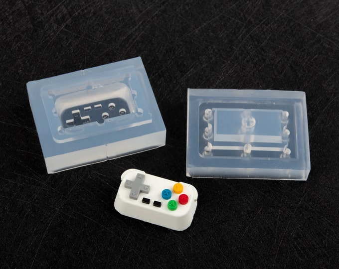 Mini Game Controller Silicone Keycap Molds, Clear Custom Keycap DIY ...