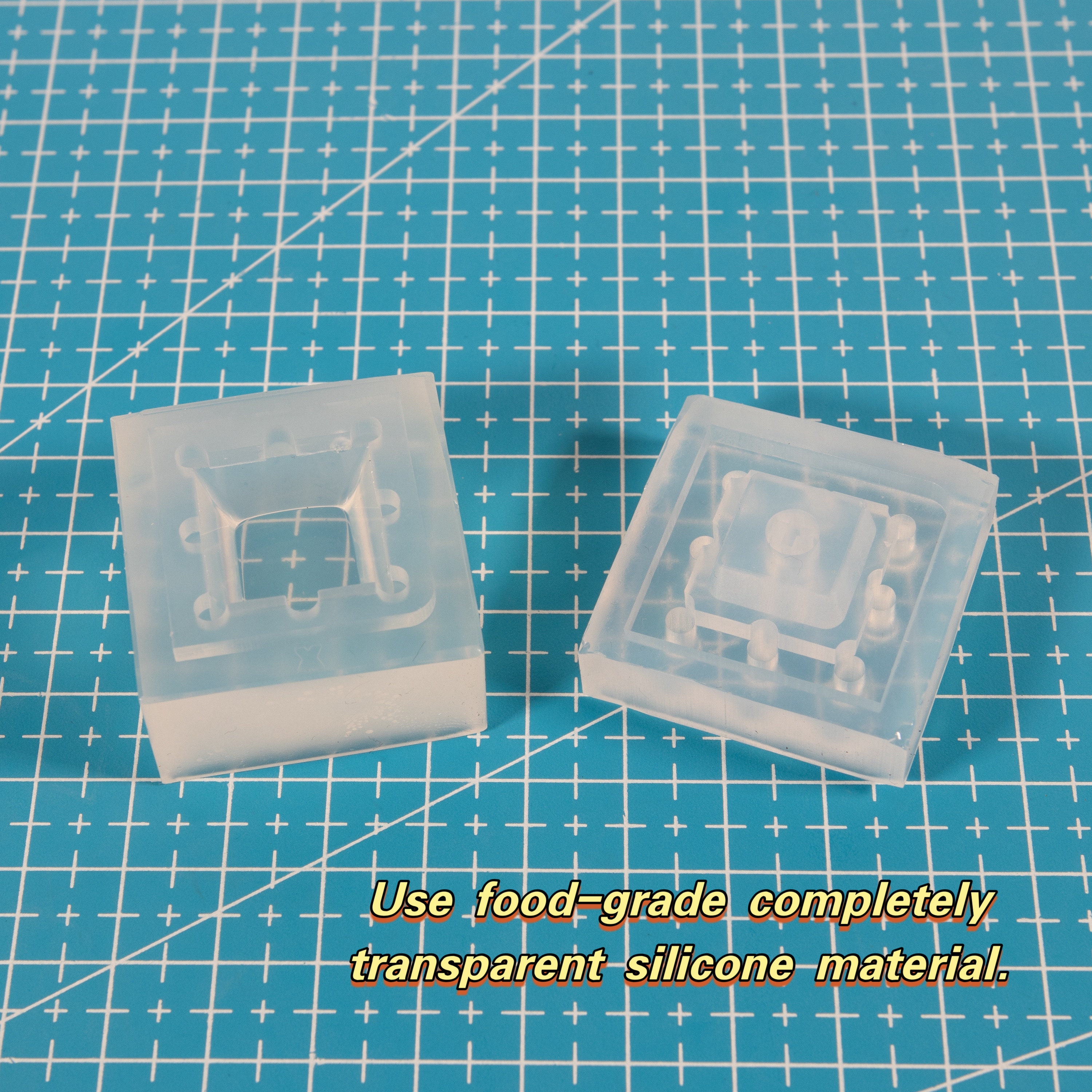 Custom Clear Silicone Keycap Molds, Artisan Resin Keycap Making Tools ...