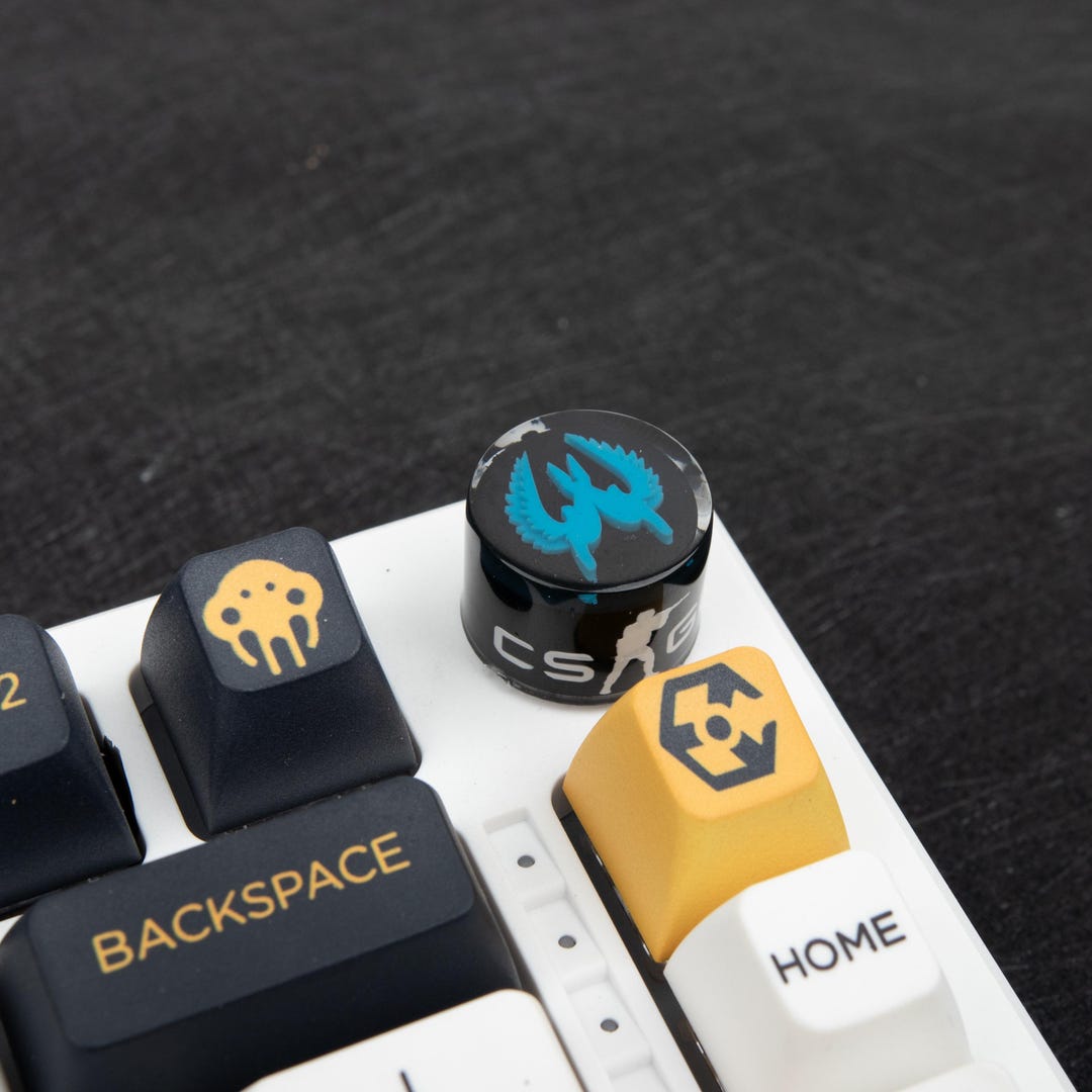 Custom CSGO Tactical Gaming Keyboard Knob, Resin Artisan Keycaps ...