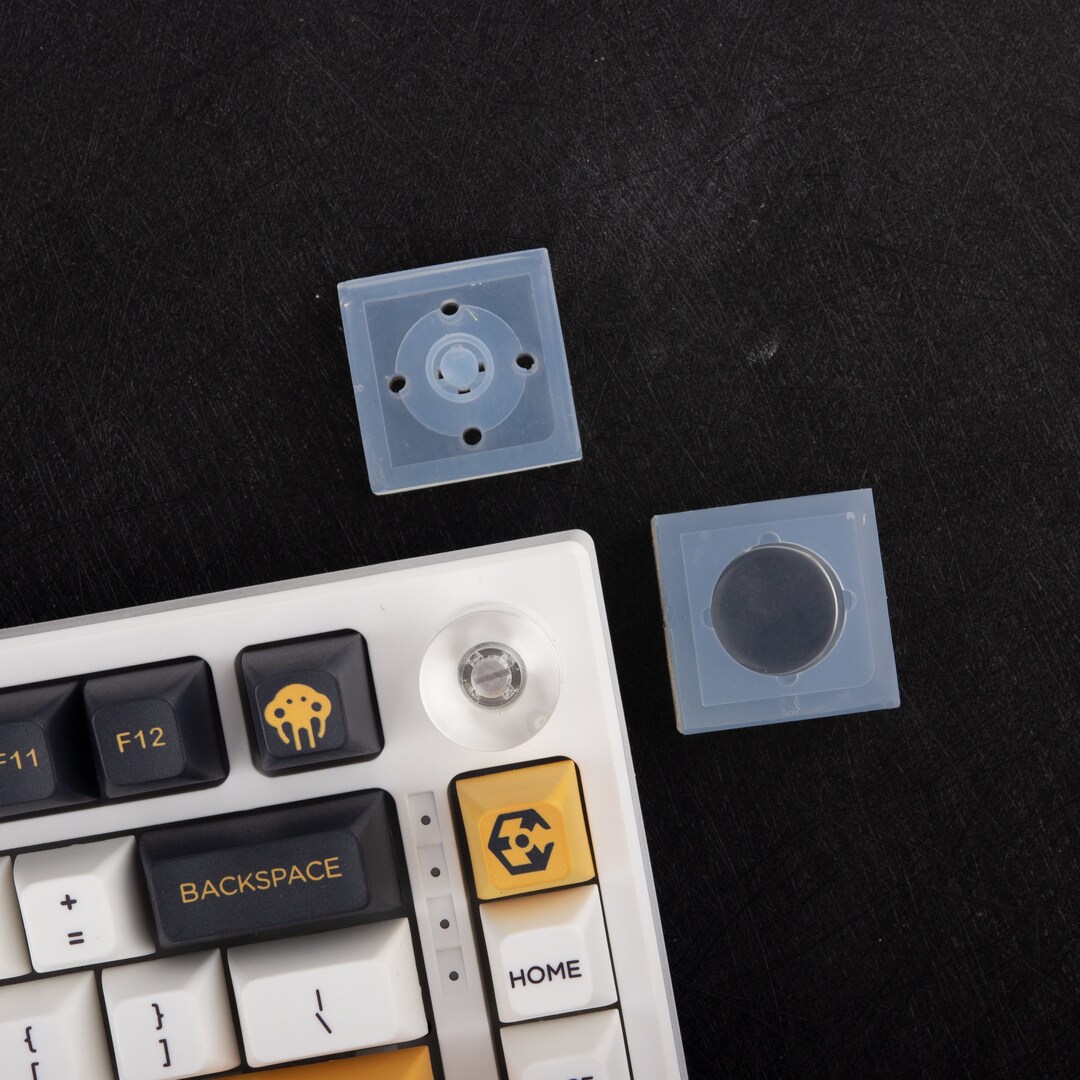 Custom Knob Button Clear Silicone Molds, Artisan Resin Keycap DIY ...