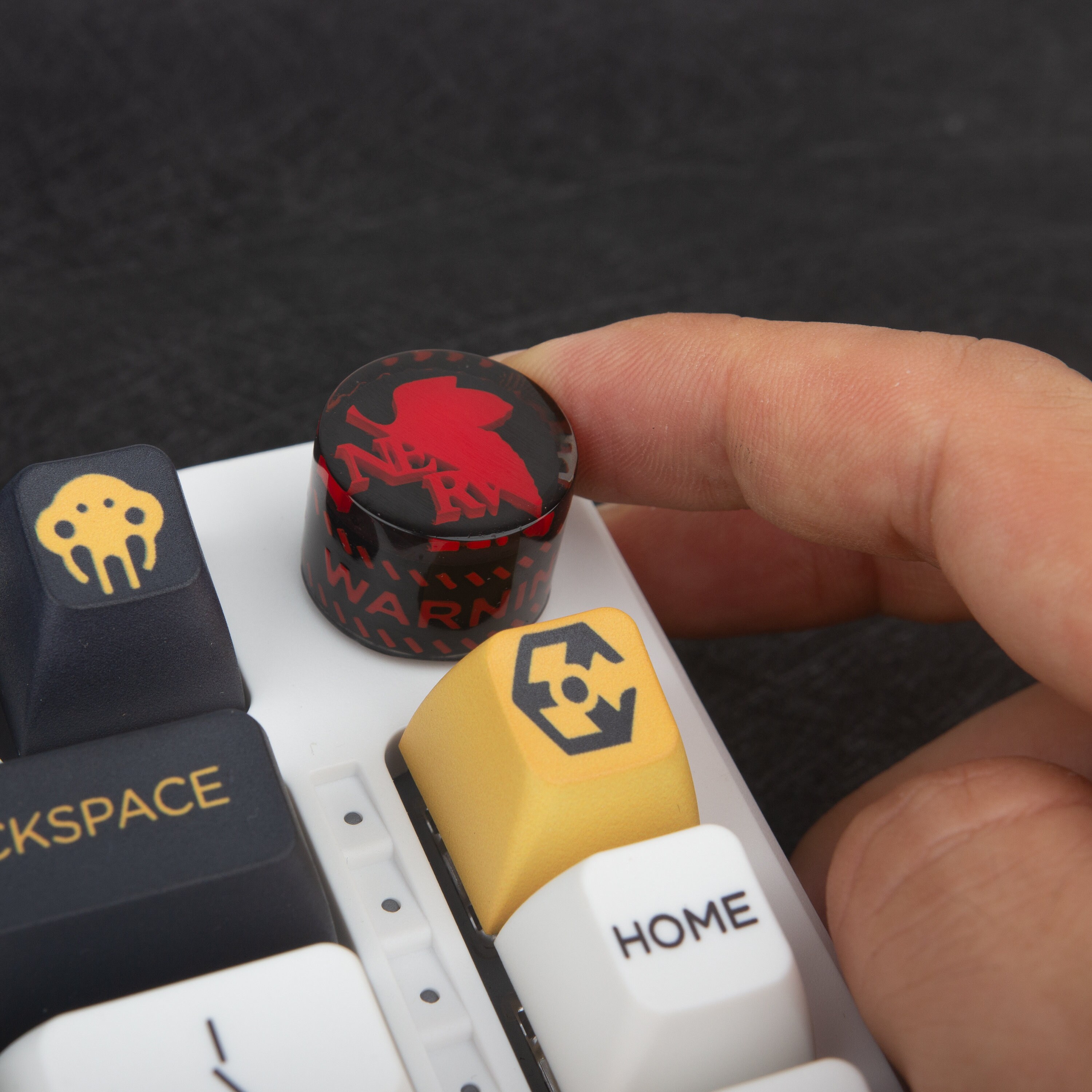 NERV Gaming Knob, Custom Keyboard Knob Button, Resin Artisan Keycaps ...