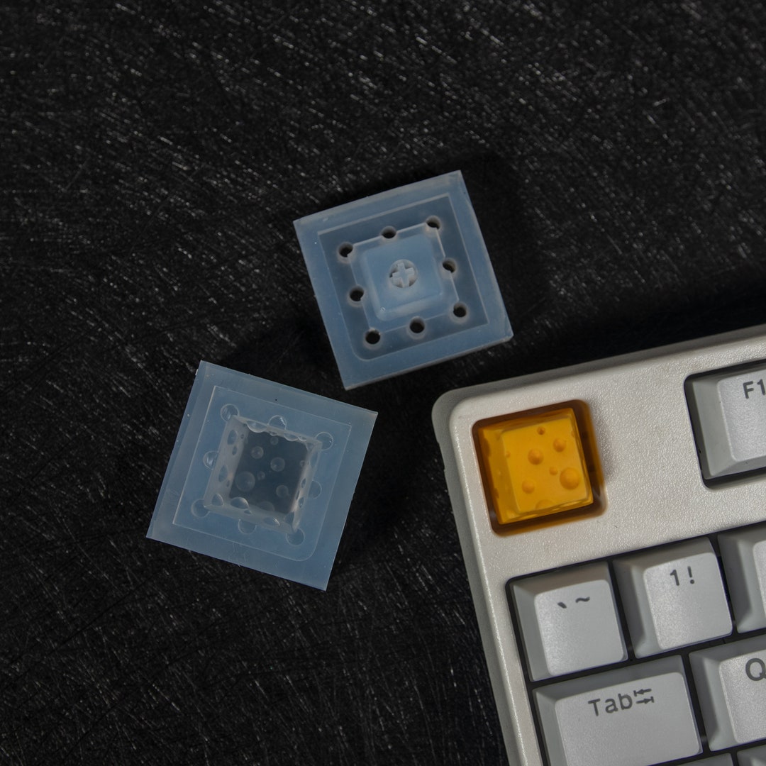 Cute Cheese Silicone Keycap Molds, Custom Keycap DIY Making Tools ...