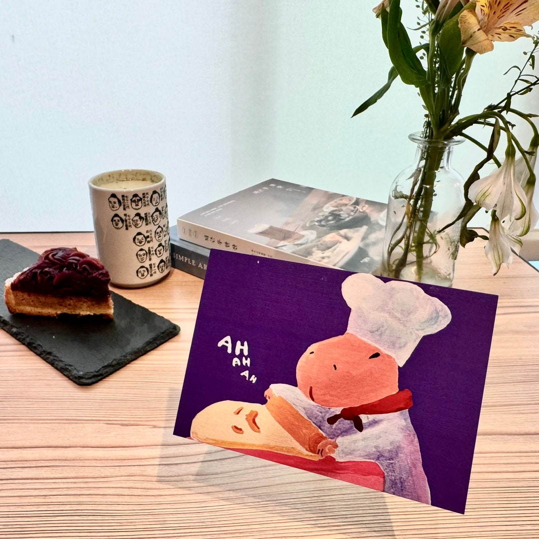 Rolling Capybara Art Print - Etsy