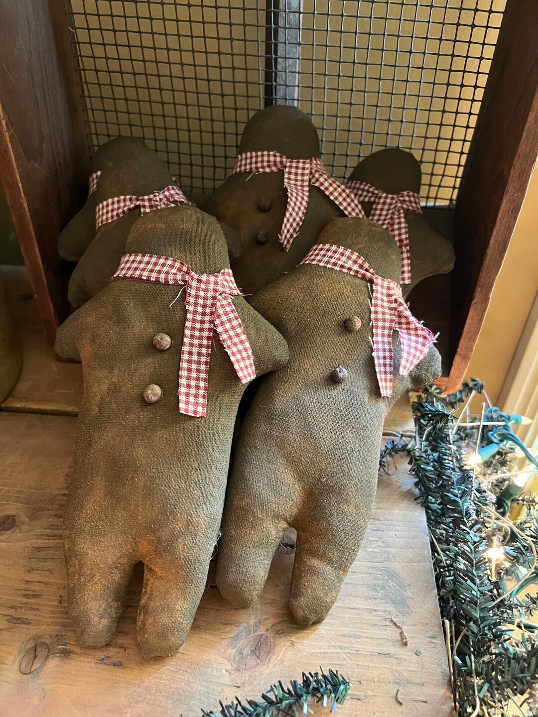 Prim Gingerbread Man - Etsy