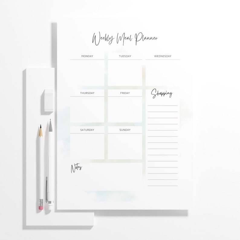2025 Kitchen Homemaker Calendar and Journal, Digital, Editable, Instant ...
