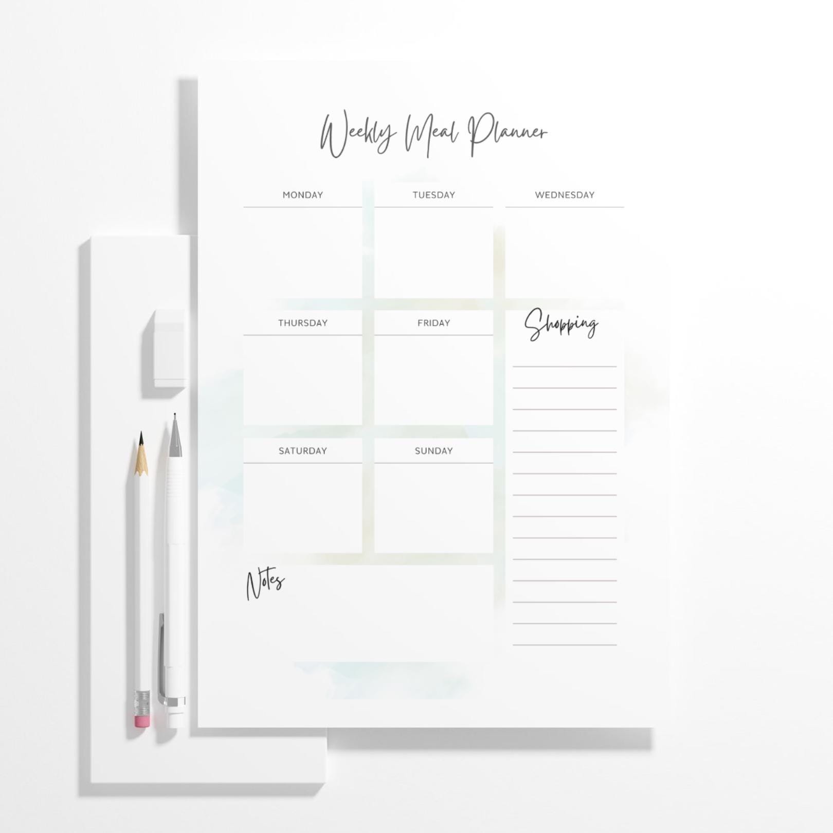 2025 Kitchen Homemaker Calendar and Journal, Digital, Editable, Instant ...