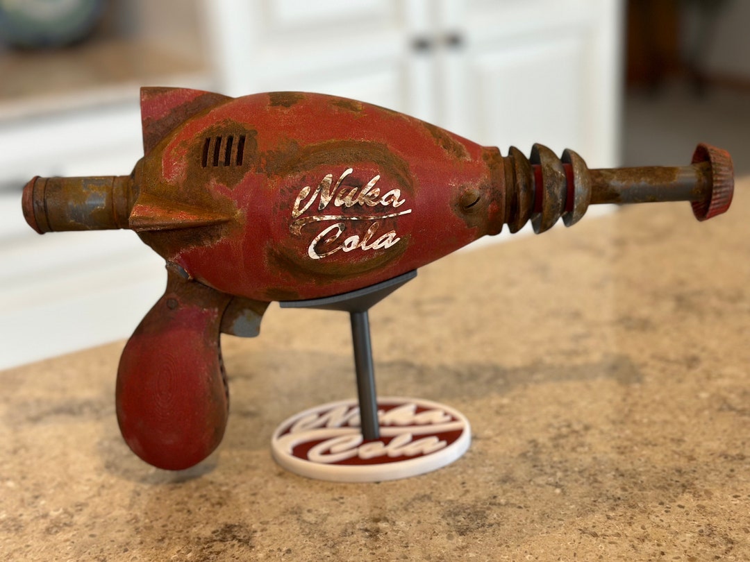 Fallout 4, Nuka Cola Thirst Zapper, 3D Printed Prop, Replica Vintage Red aged - Etsy