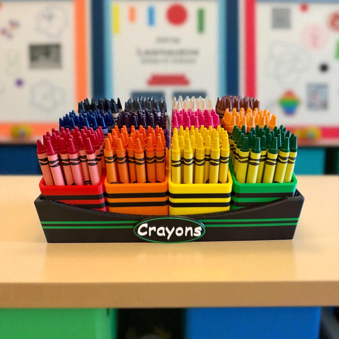 XL Crayon Caddy for the Classroom - Etsy