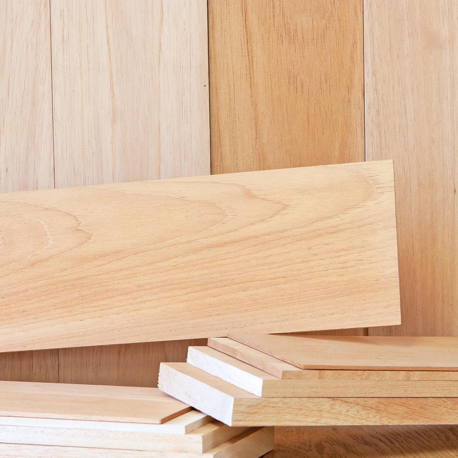Spanish Cedar Solid Hardwood Unfinished for Crafts, DYI, Scroll Saw ...