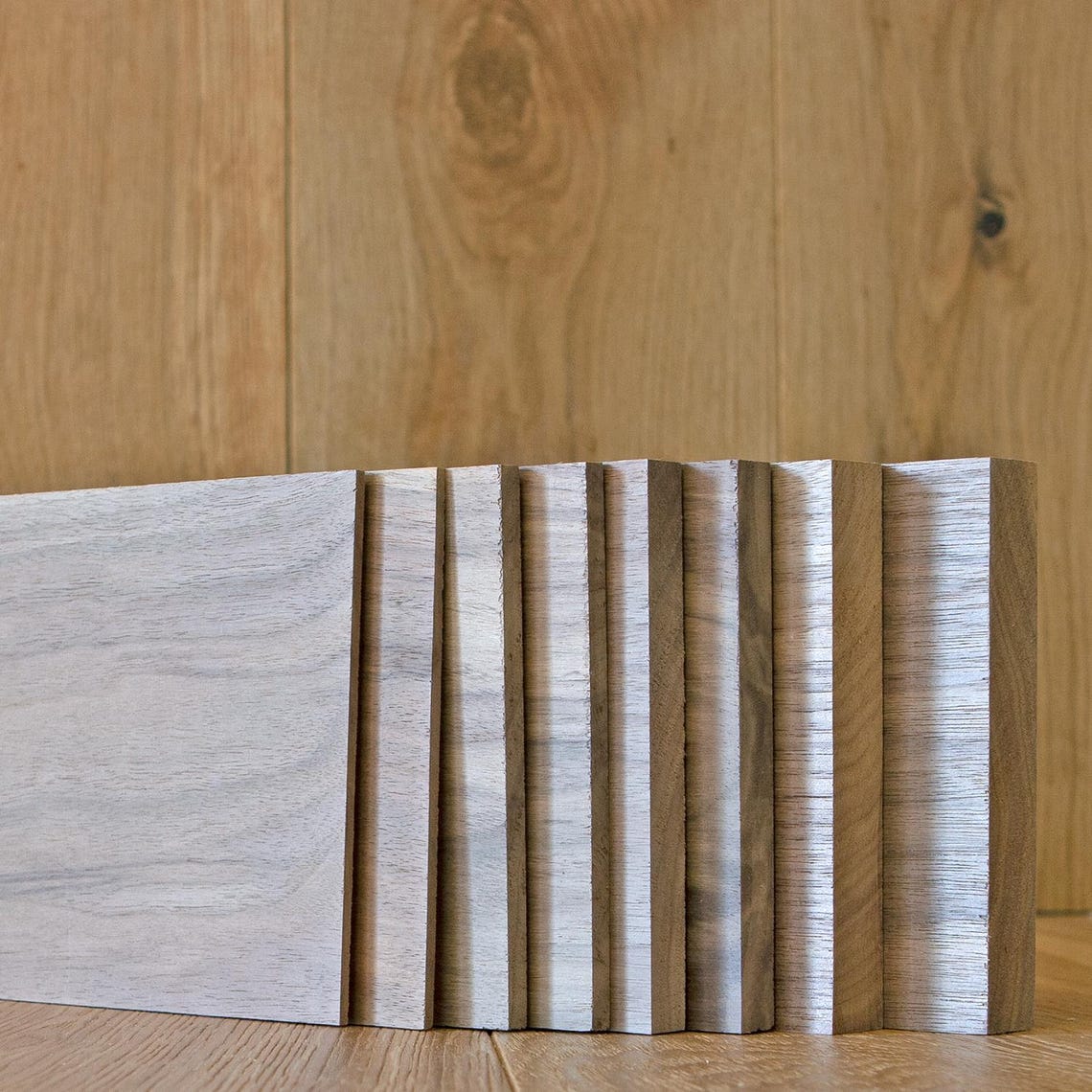 Walnut Solid Hardwood Unfinished for Crafts, DYI, Scroll Saw ...