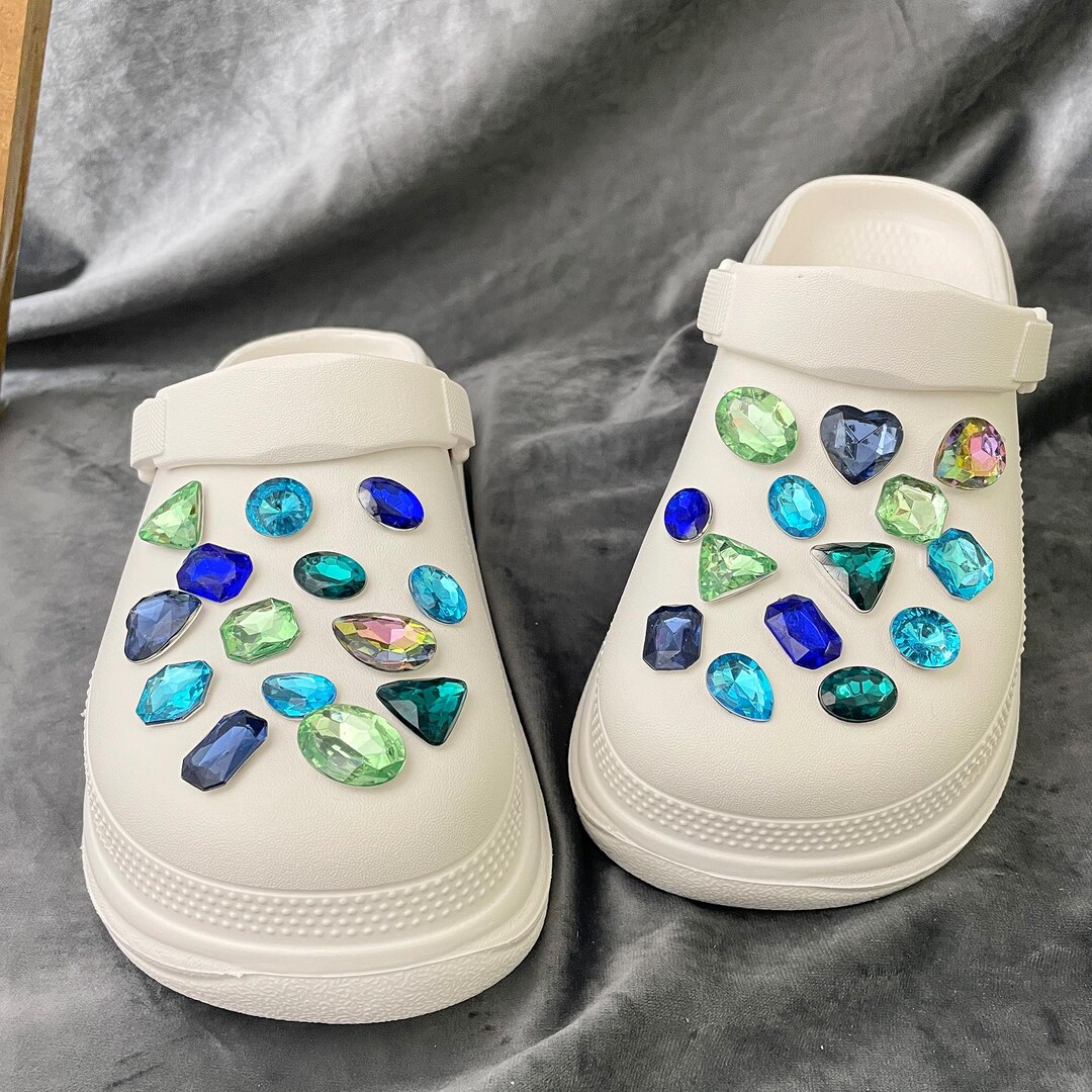 Crystal Stone Clog Charms,shoe Charms,shoe Accessories - Etsy