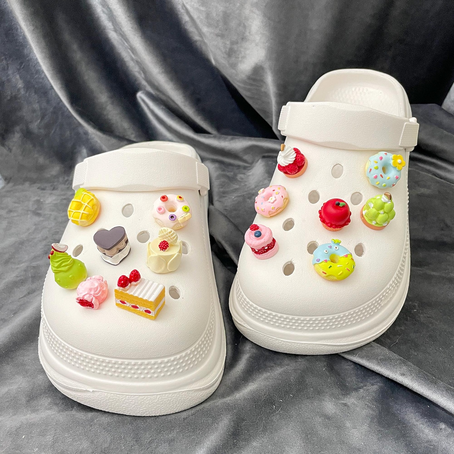 Cute Cake Clog Charms,shoe Charms,shoe Accessories - Etsy