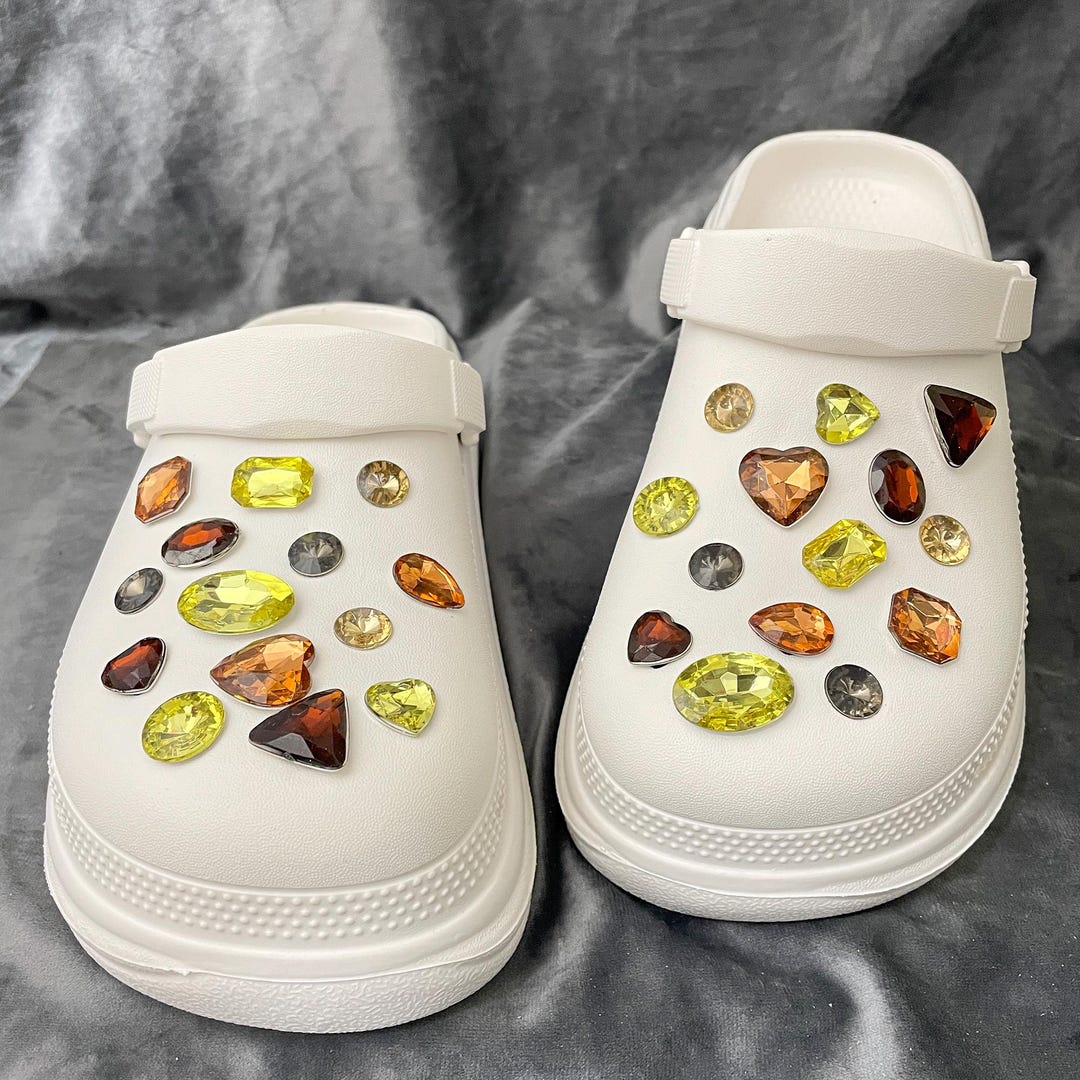 Crystal Stone Clog Charms,shoe Charms,shoe Accessories - Etsy