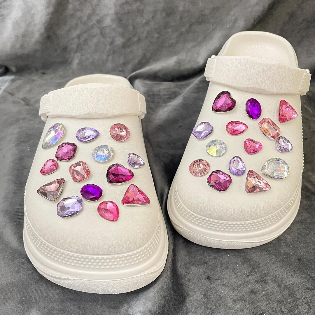 Crystal Stone Clog Charms,shoe Charms,shoe Accessories - Etsy