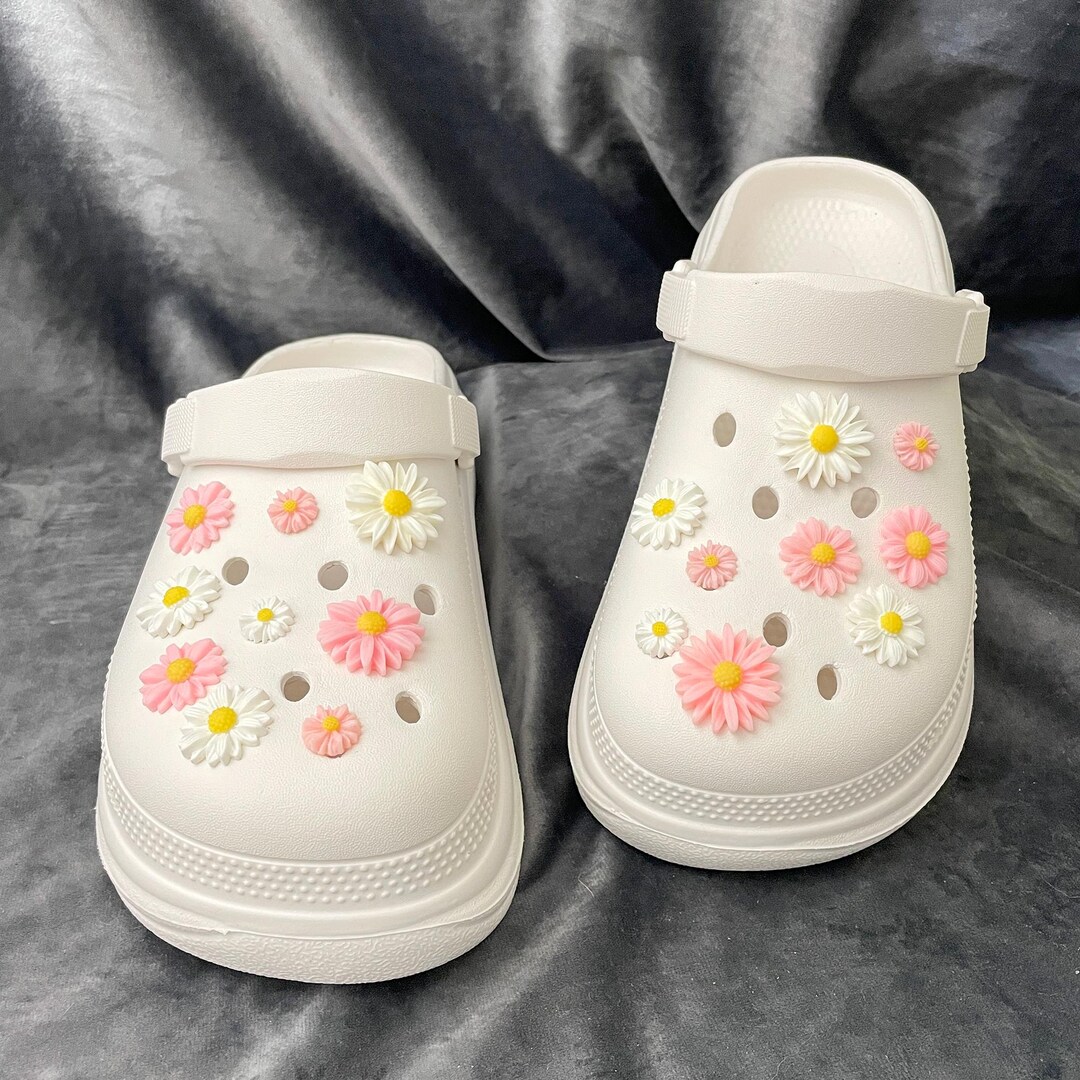 Daisy Set Clog Charms,shoe Charms,shoe Accessories - Etsy