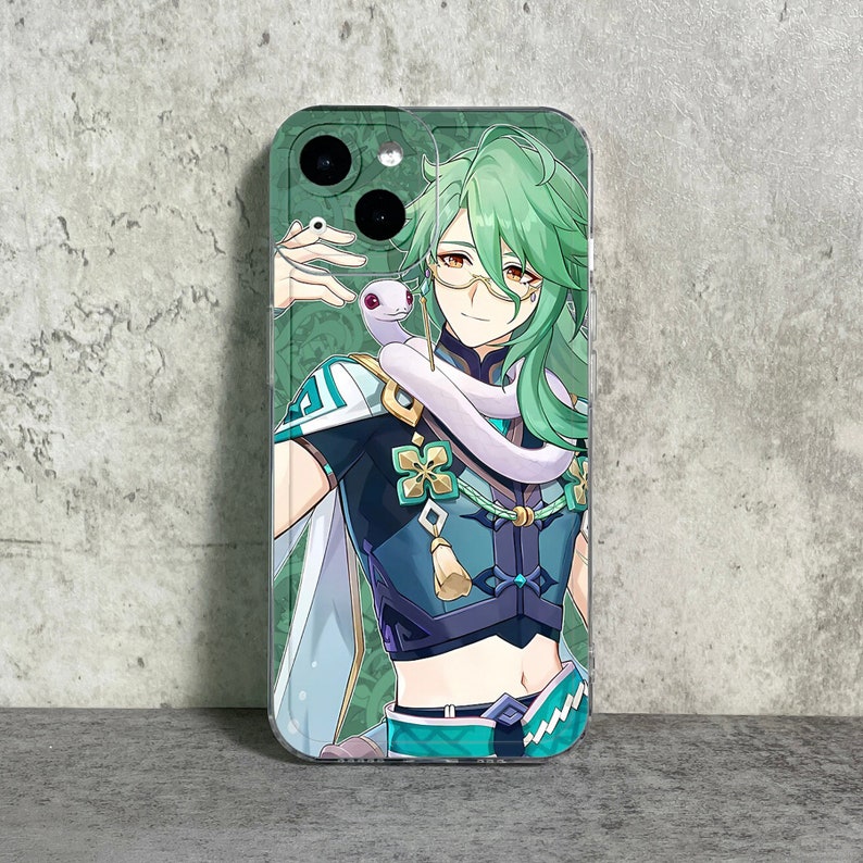 Genshin Impact Phone Case,hu Tao-faruzan-baizou-chongyun-eula-nahida ...