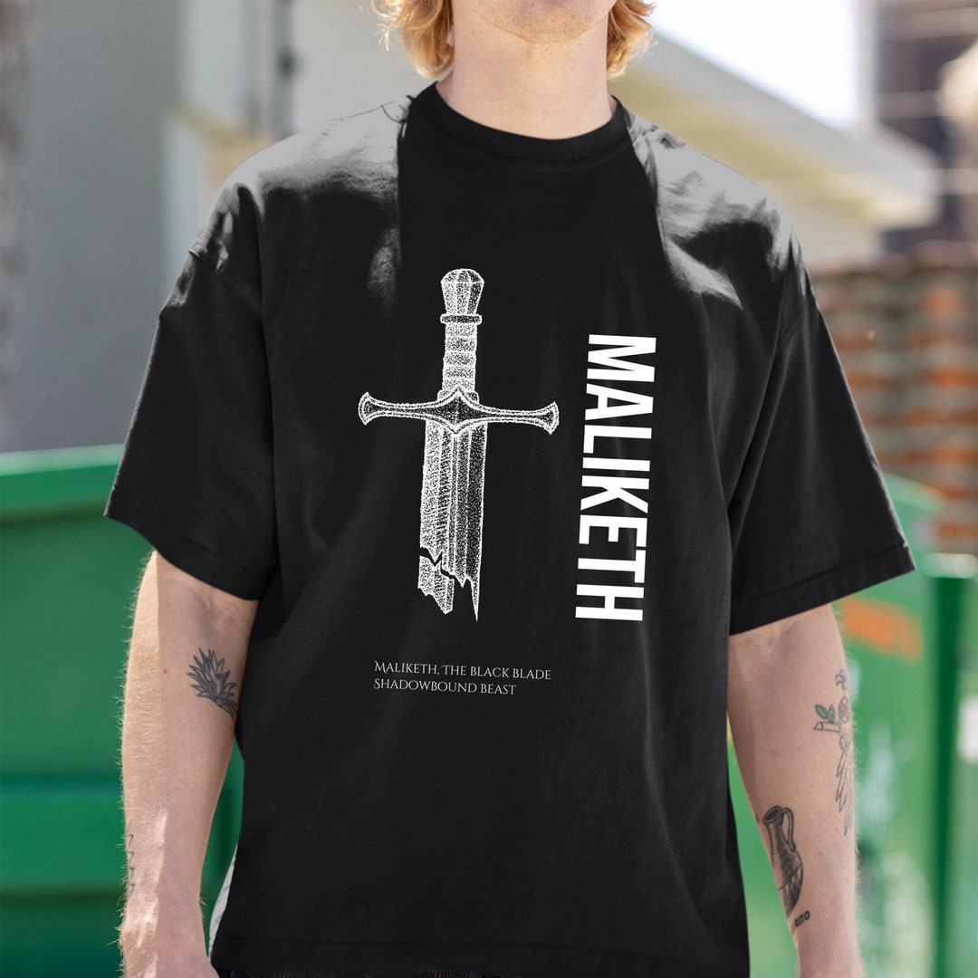 Elden Ring Malekith the Black Blade T-shirt, Video Game Inspired ...