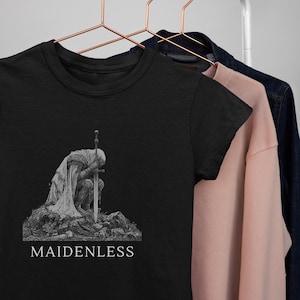 Elden Ring T-shirt: Gothic Dark Souls Knight Graphic Tee - Etsy