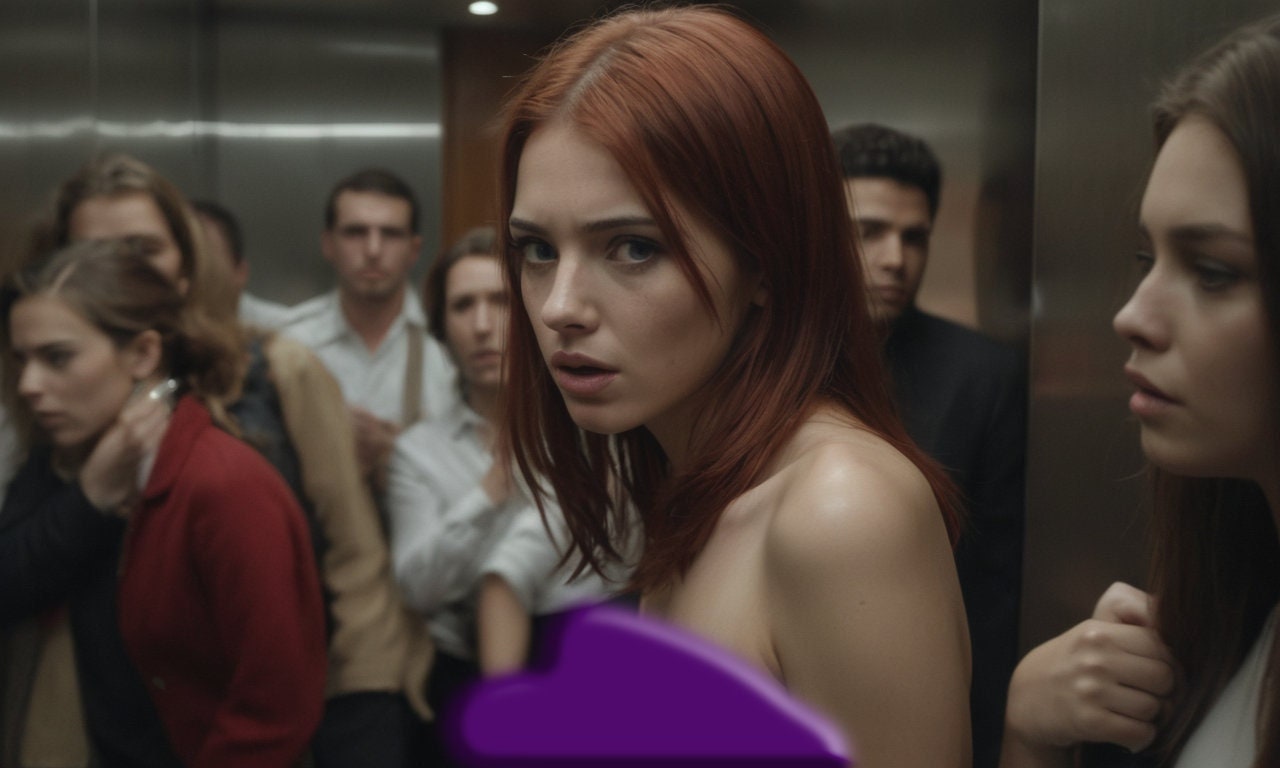 Diva Awkward Elevator Moments: 77 Ai-generated Images of Embarrassed Girls 18+ NSFW in ...