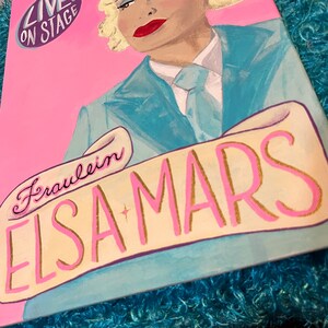 Fraulein Elsa Mars Circus Banner Acrylic on Canvas American Horror ...