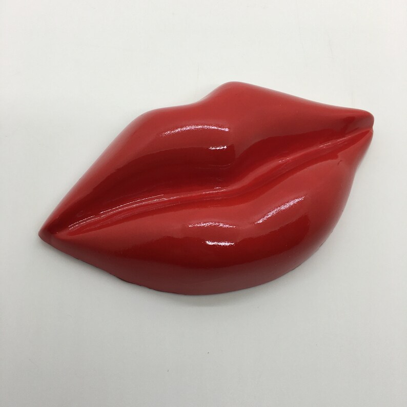 Glossy Lips Wall Hanging Custom Colors Made to Order | Etsy