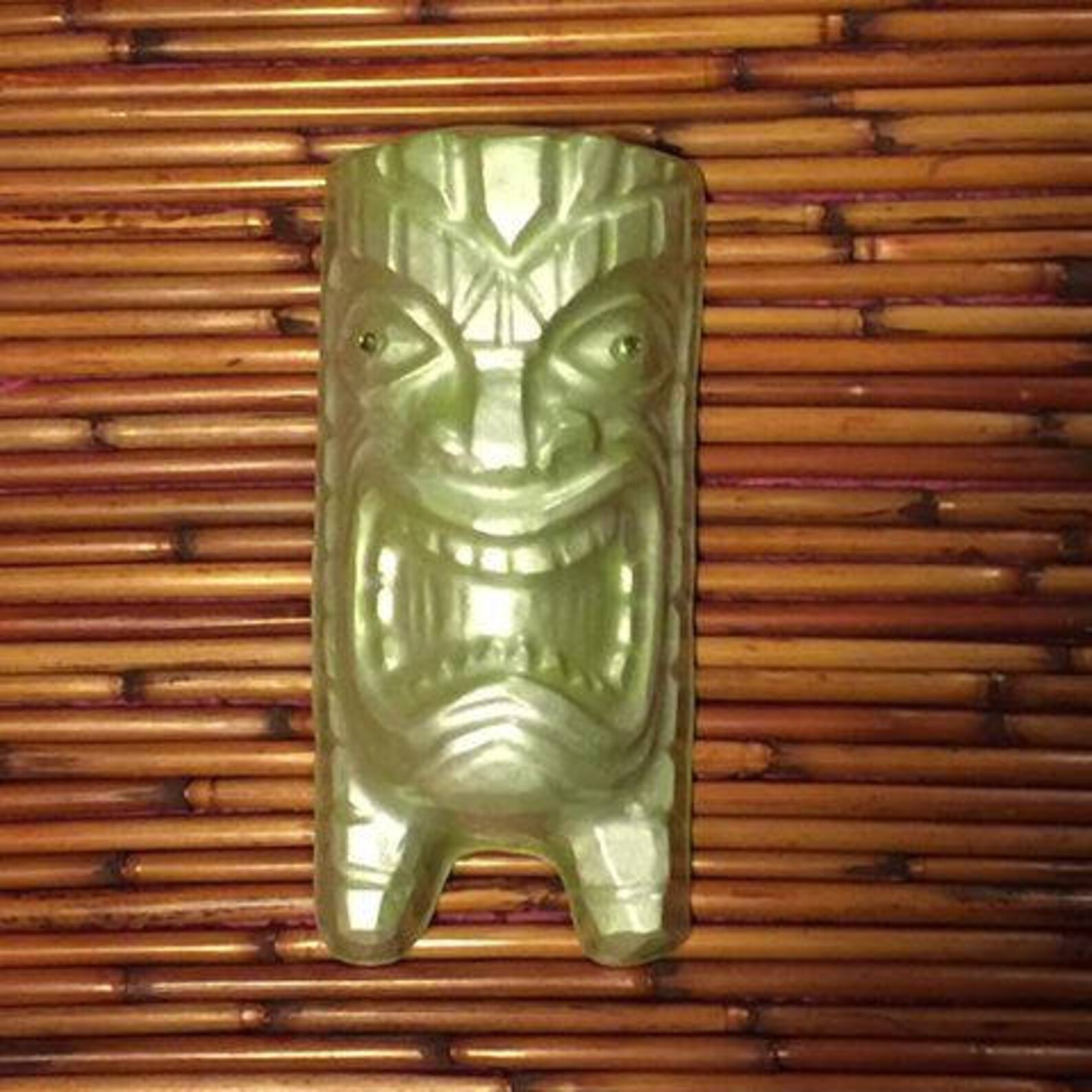 Retro Tiki Wall Hanging . Custom Color, Glitter & Finish - Etsy