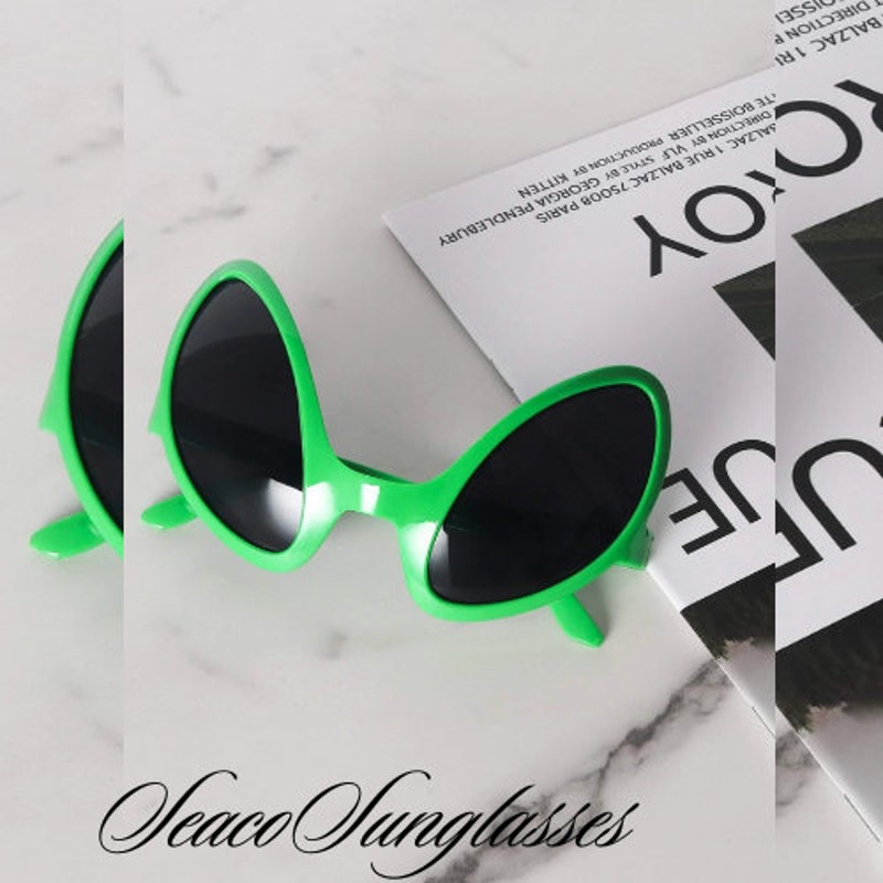 Alien Sunglasses - Etsy
