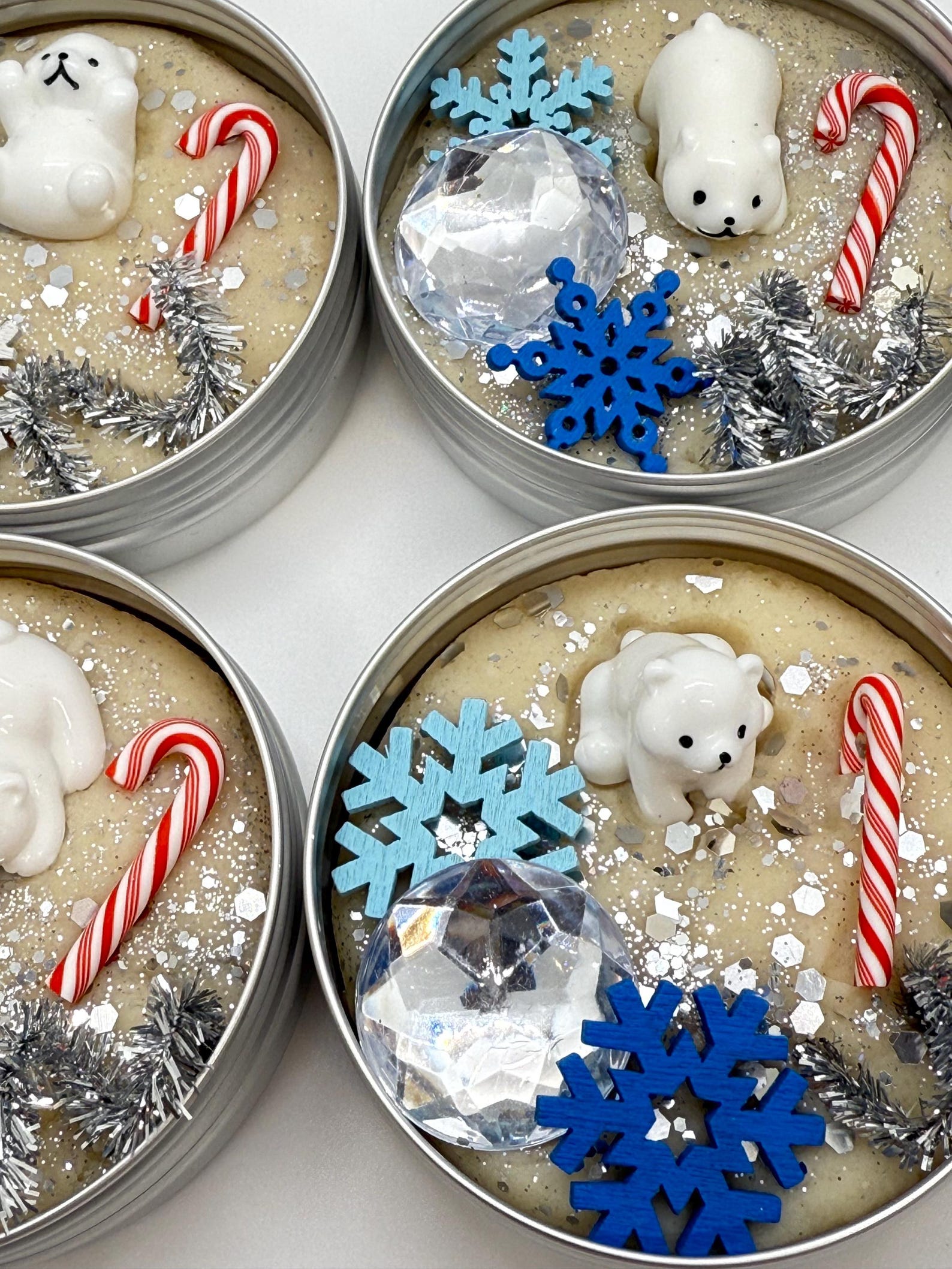 Winter Playdough Kit - Etsy