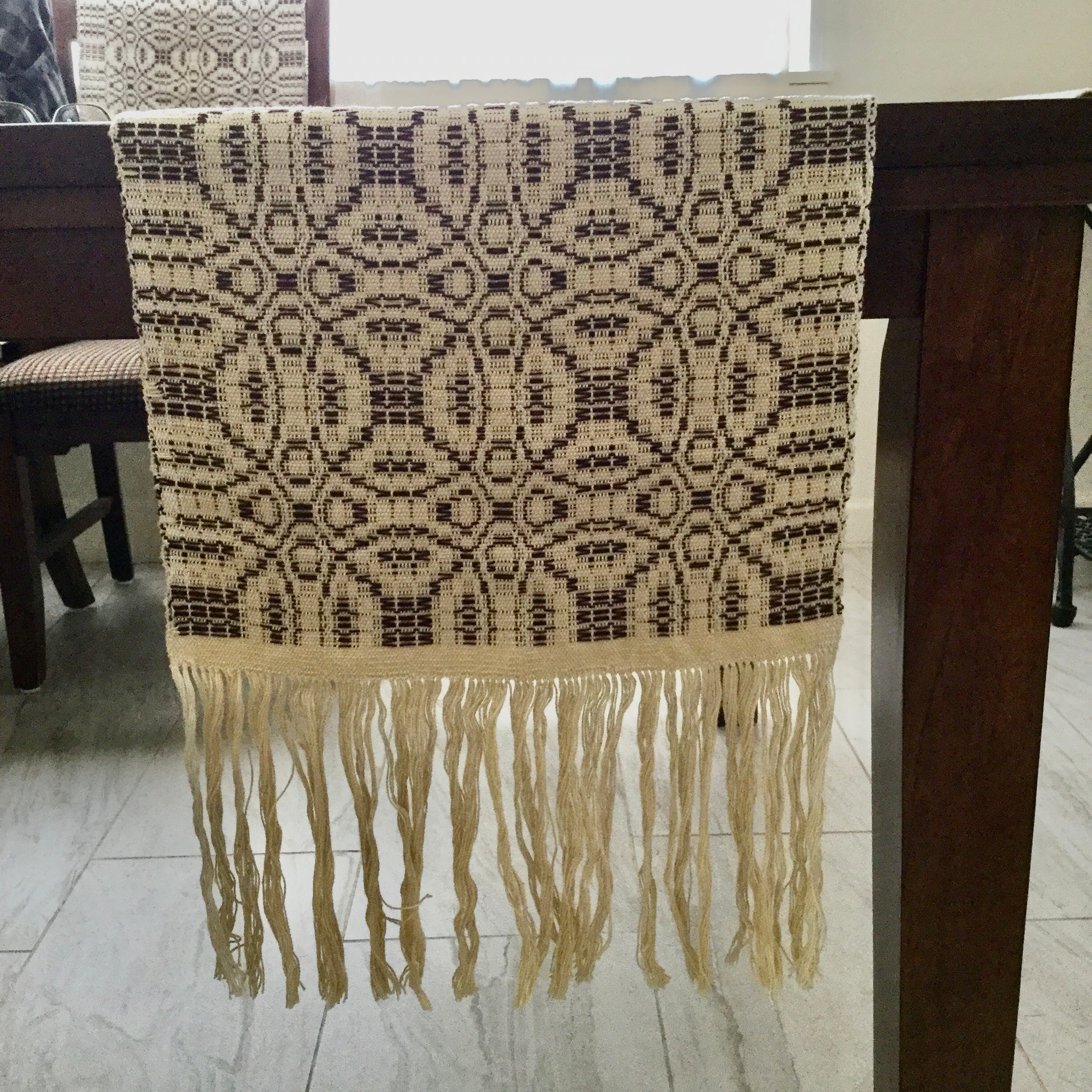 Vintage, Loom Woven, Table Runner - Etsy