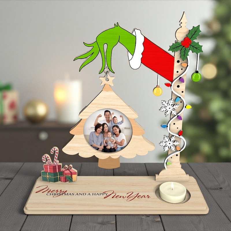 Grinch Picture Frame - Etsy