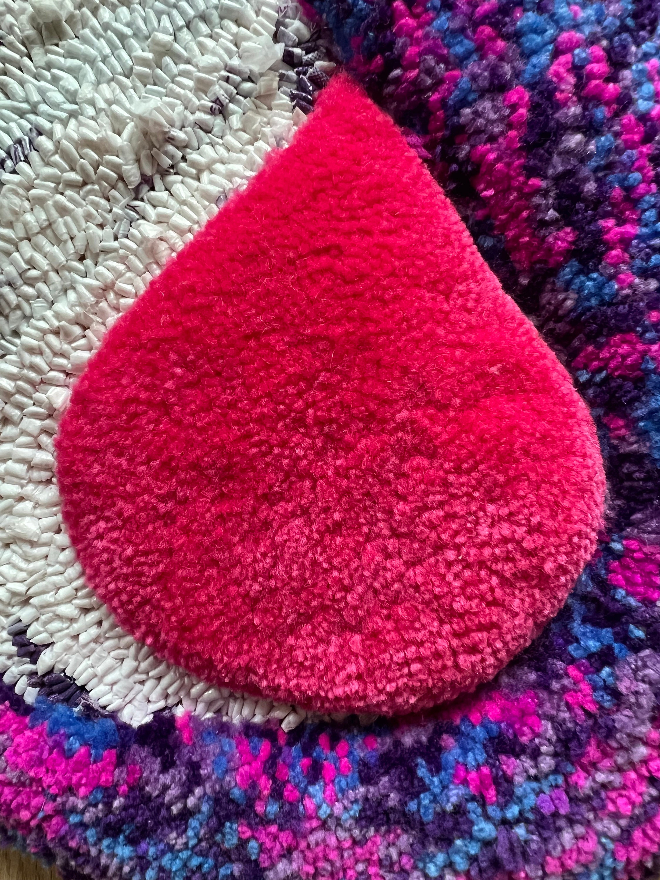 Custom Psychedelic Drippy Fiber Art Wall Hanging Abstract ASMR Sensory ...