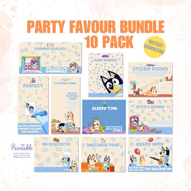 Bluey Gift Bag - 60+ Gift Ideas for 2024