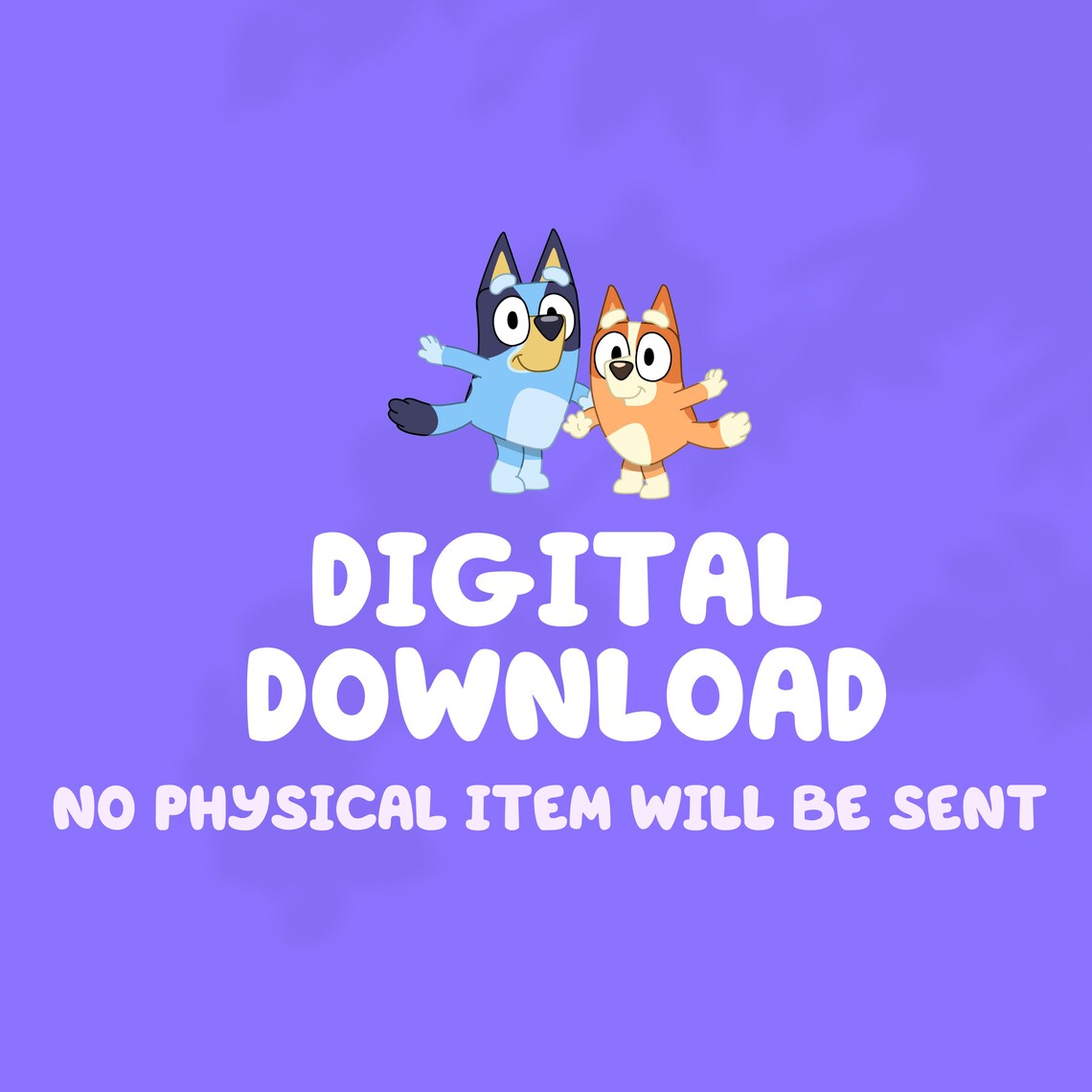 Ultimate Bluey Party Favor Pack 6 Printable Designs for Kid's Birthday ...