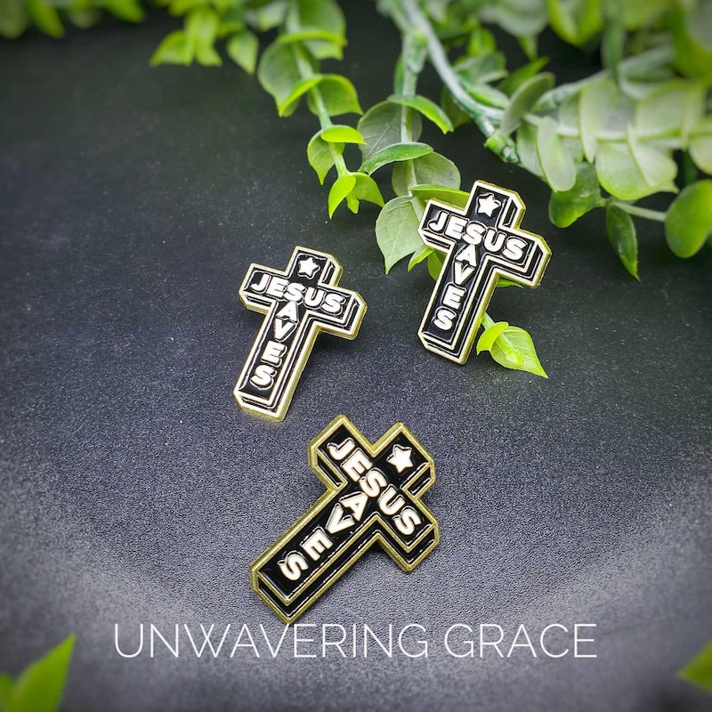 Christian Pins - Etsy