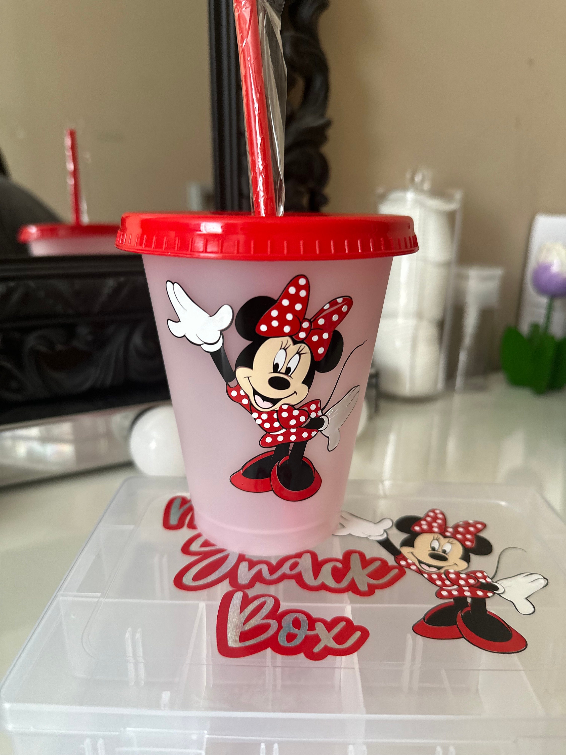 Kids Cold Cup Tumbler and Snack Box Set - Etsy