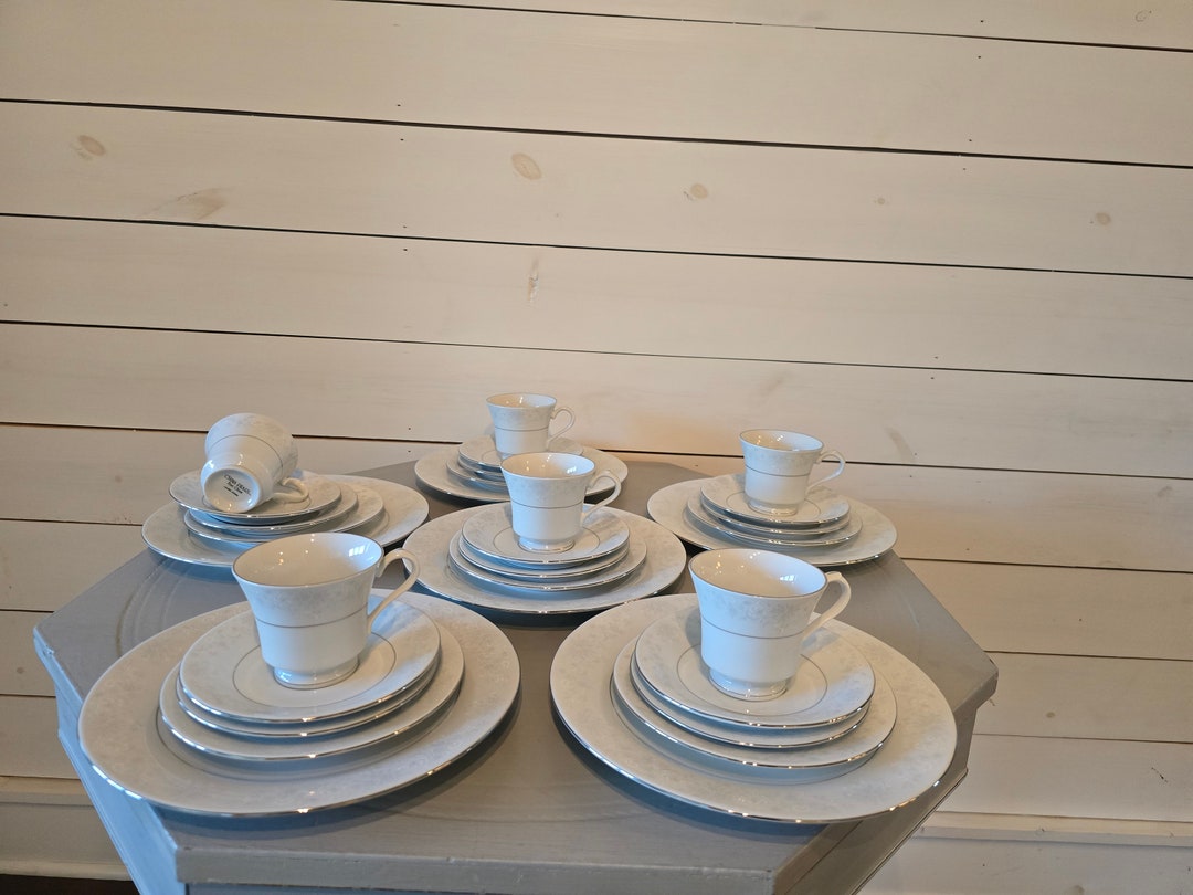 China Pearl Annie Porcelain 5 Piece Place Setting Serving 6 - Etsy