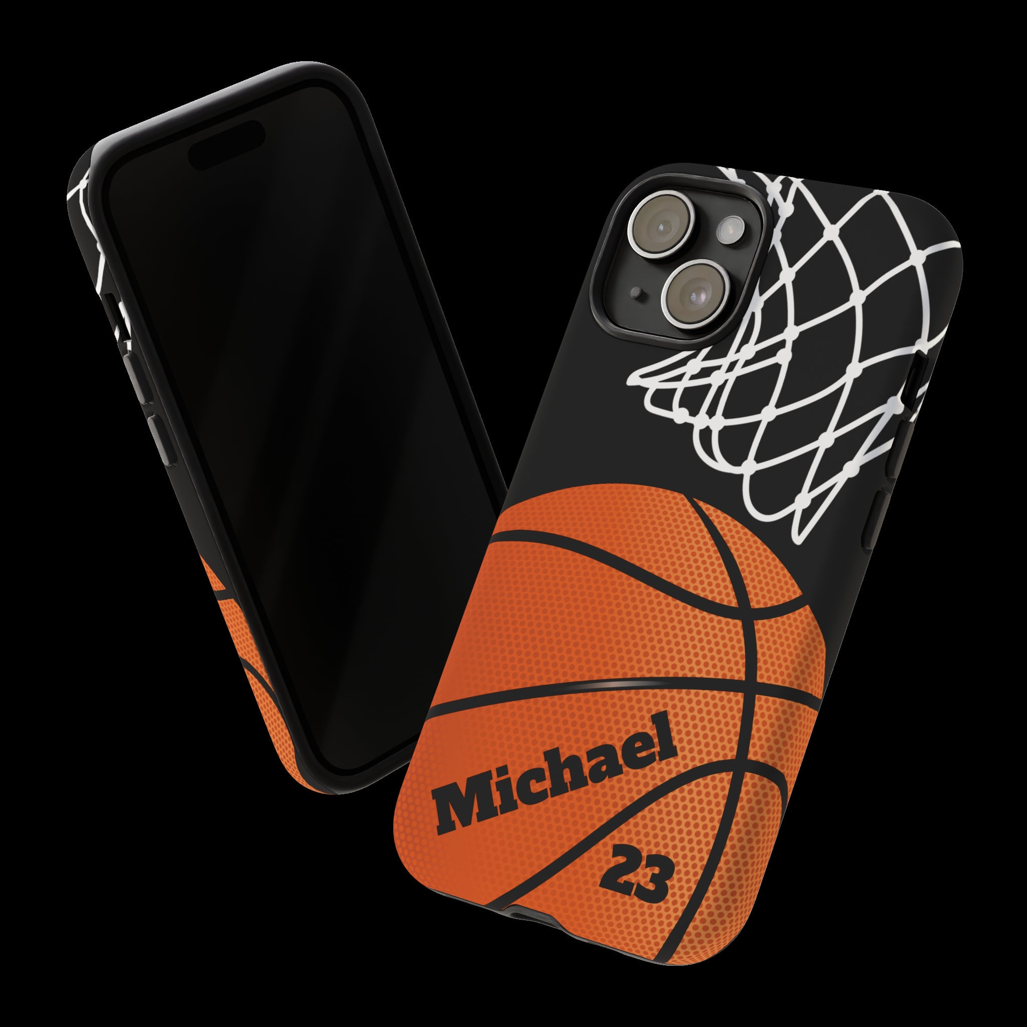 Custom Basketball Phone Case, Personalized Phone Case With Name and ...