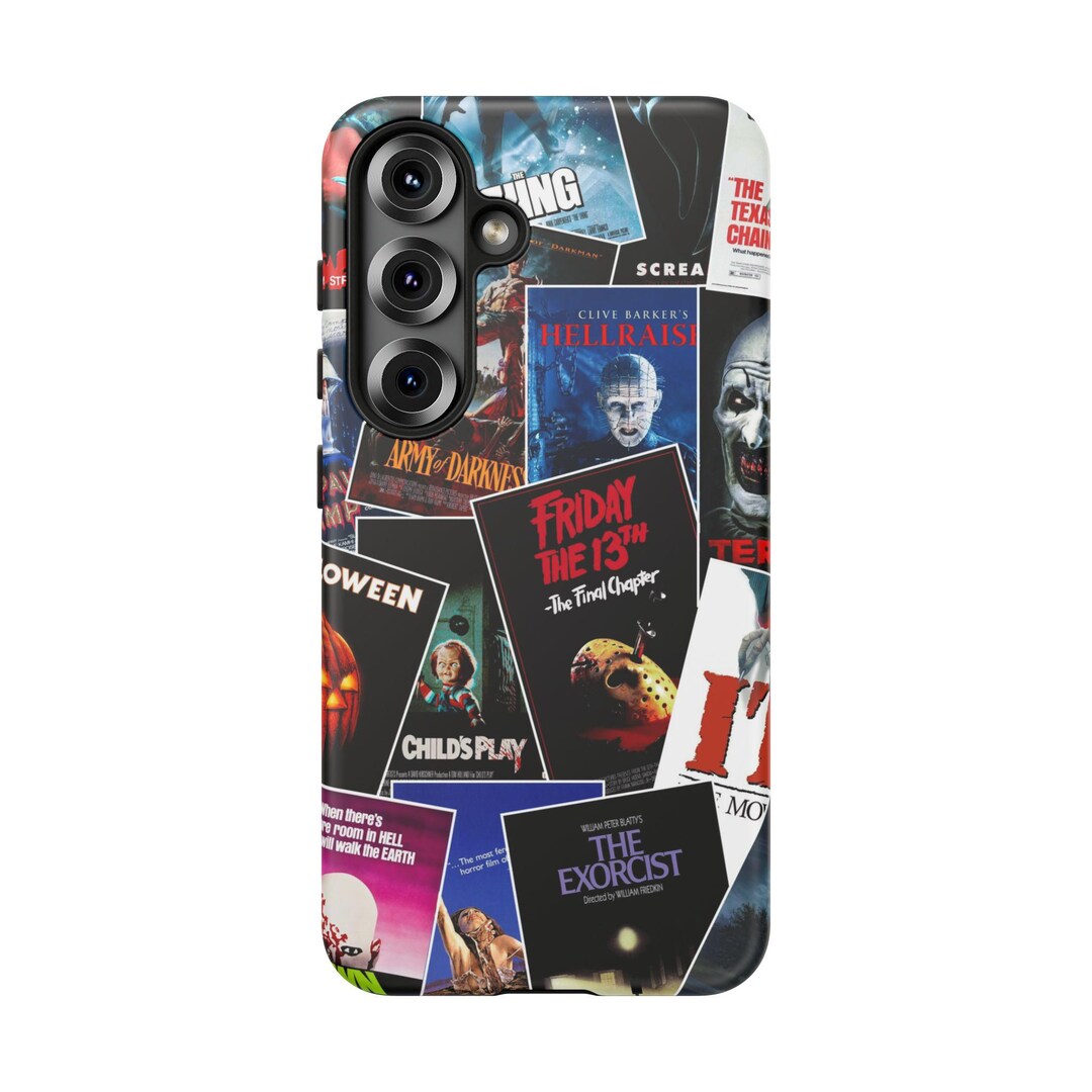Horror Movie Poster Phone Case, Tough Cases, Spooky Gift, Film Lover ...